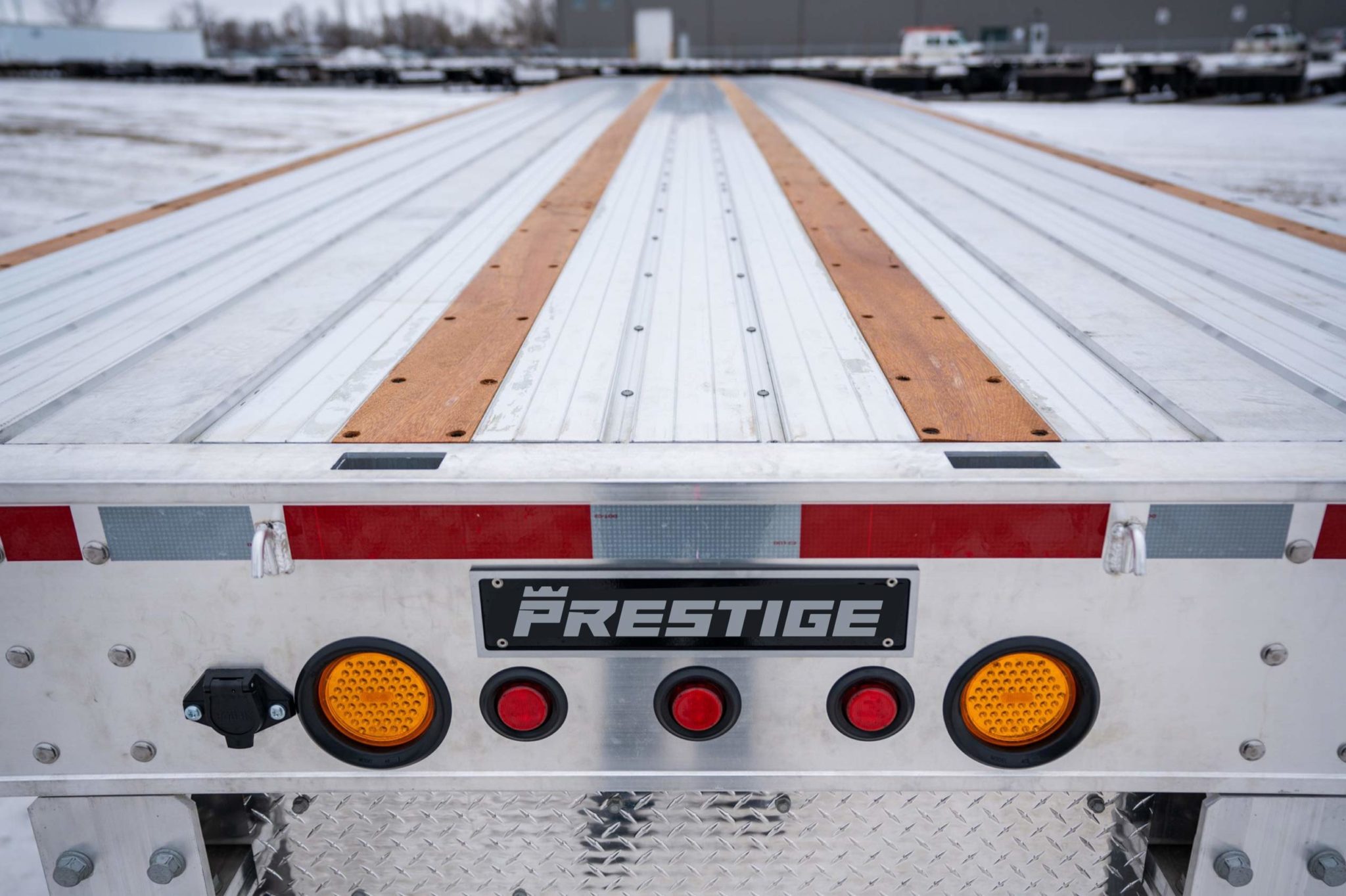 Brilliance Tri-Axle Aluminum Flatbed Walkthrough - Prestige Trailers