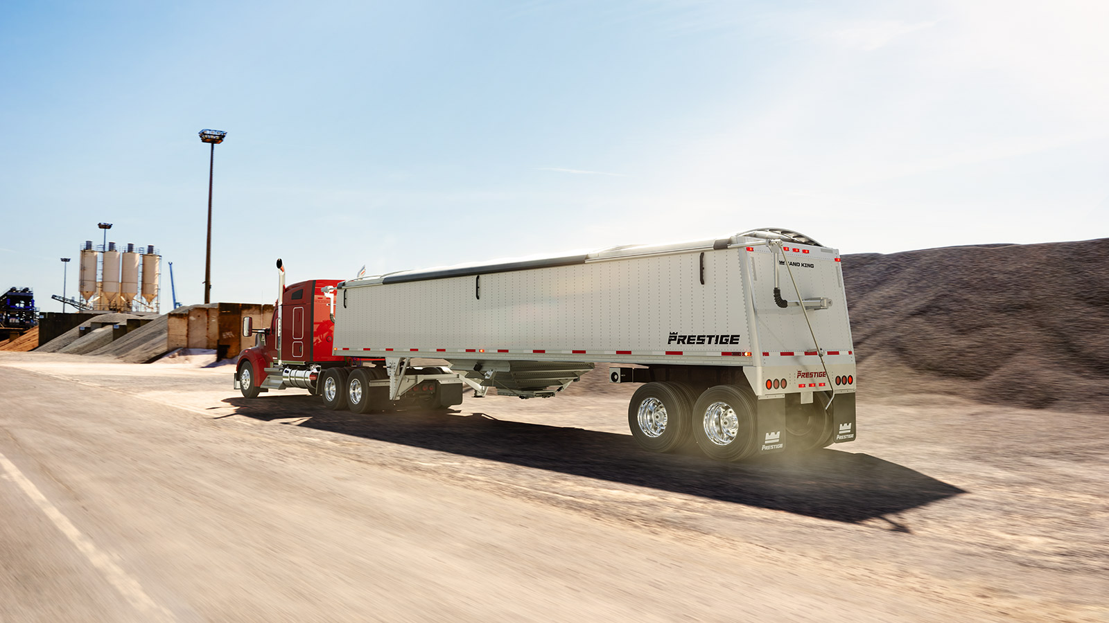 Introducing the All-New Sand King Hopper Trailer - Prestige Trailers